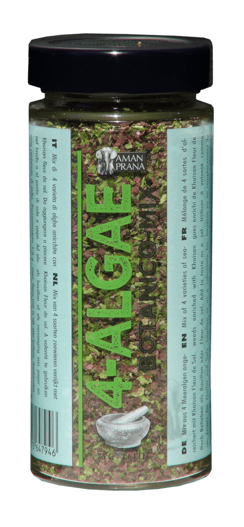 Detox drink recipe with seaweed and algae - Amanprana