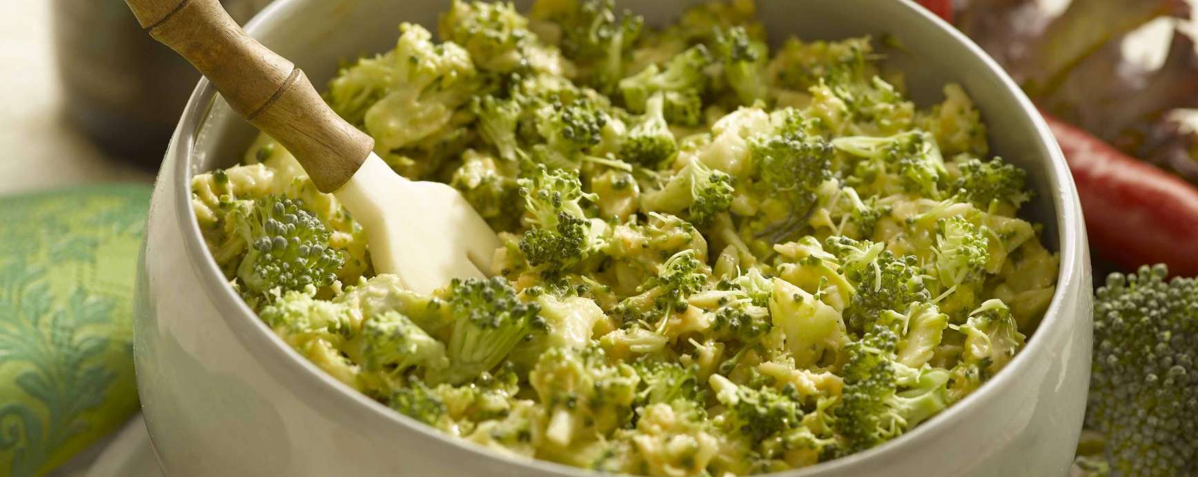 Spicy Broccoli met kokosolie, een gezond bijgerecht - Amanprana Recepten